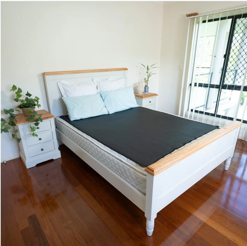 Grounding Mattress Cover (100% Organic Cotton) – The Healthy Living Lady
